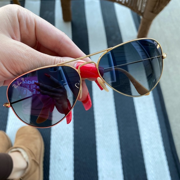 Ray-Ban | Accessories | Rayban Polarized Aviator Gradient Sunglasses ...